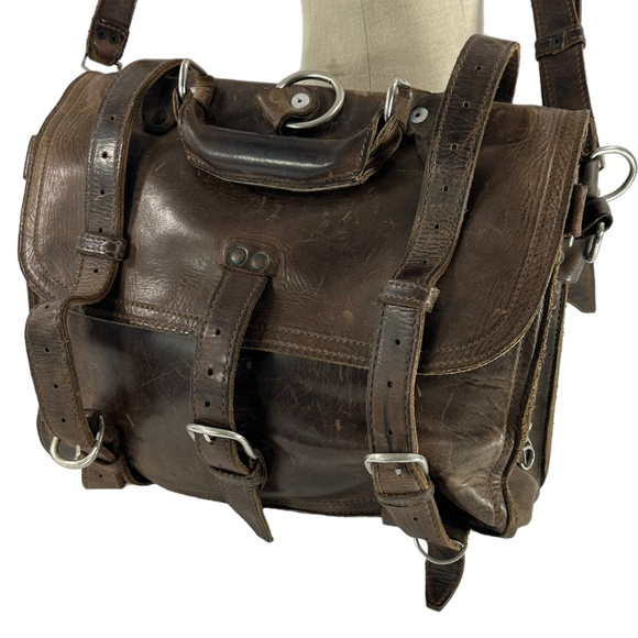 Saddleback Leather | Bags | Vintage Saddleback Leather Old Logo Brown ...